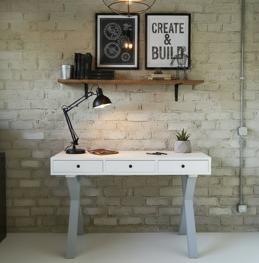 Classic X-Leg Desk – Young at H-art Interiors